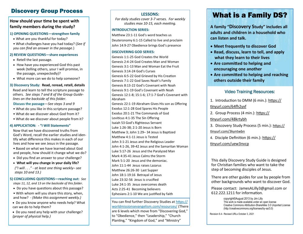 Resources - World Missions & Evangelism